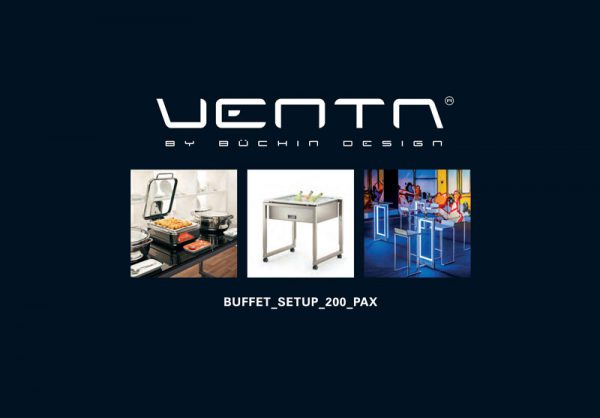BUFFET SETUP - VENTADESIGN