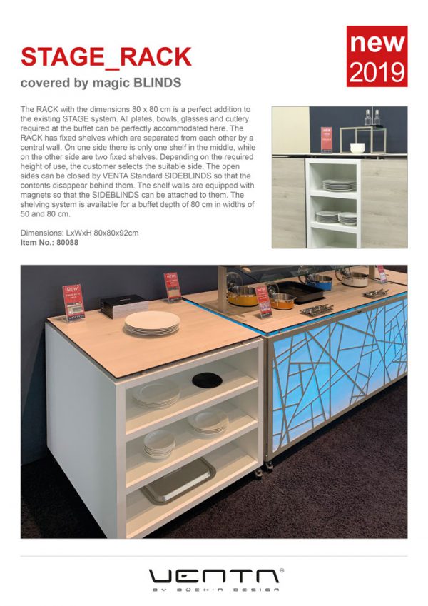 Venta Modular Buffet System - VENTADESIGN