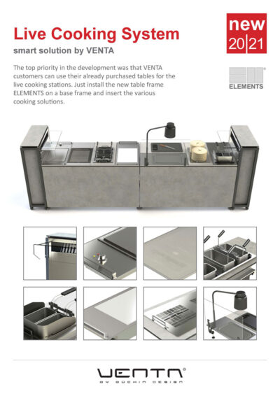 ELEMENTS – LIVE COOKING SYSTEM - VENTADESIGN