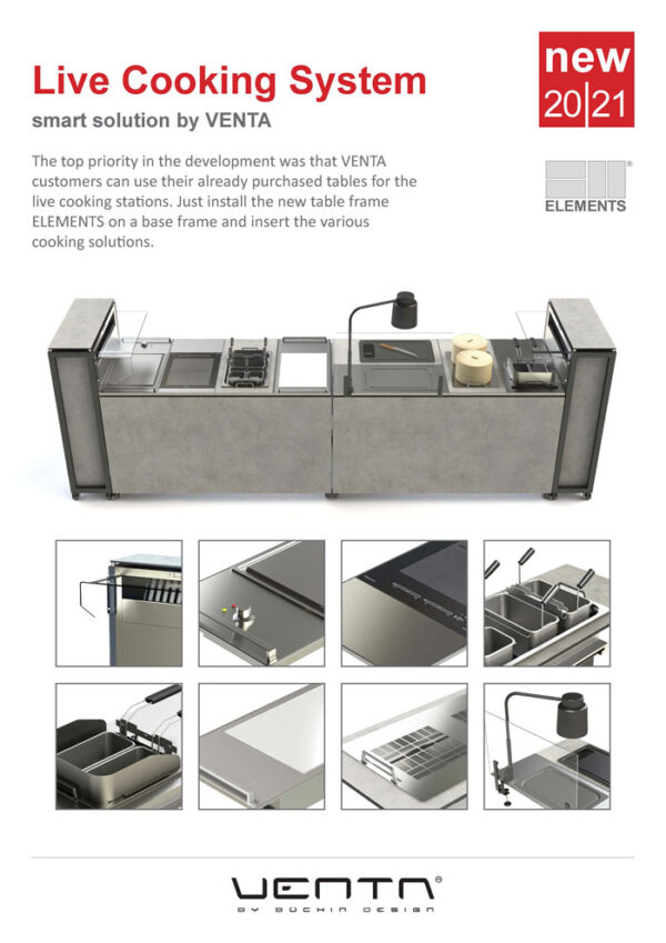 Venta Modular Buffet System - VENTADESIGN