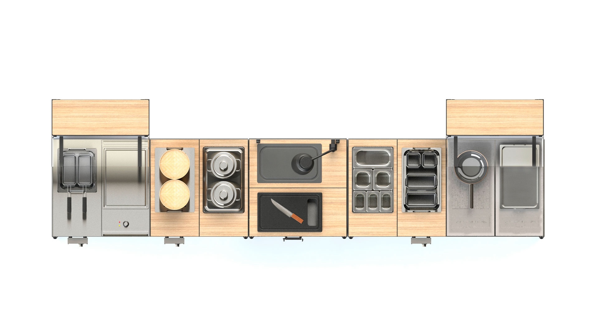 ELEMENTS – LIVE COOKING SYSTEM - VENTADESIGN