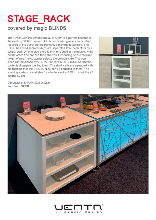 Venta Modular Buffet System - VENTADESIGN